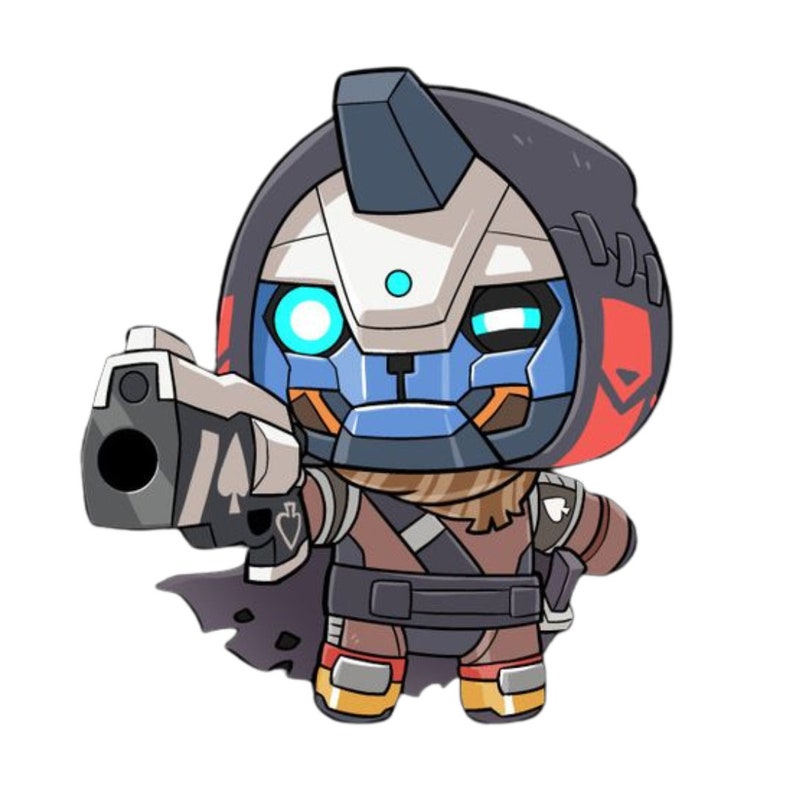 6 Twitch Emotes Twitch, Youtube, Kick Destiny 2, Cayde-6, Banshee-44 - Etsy