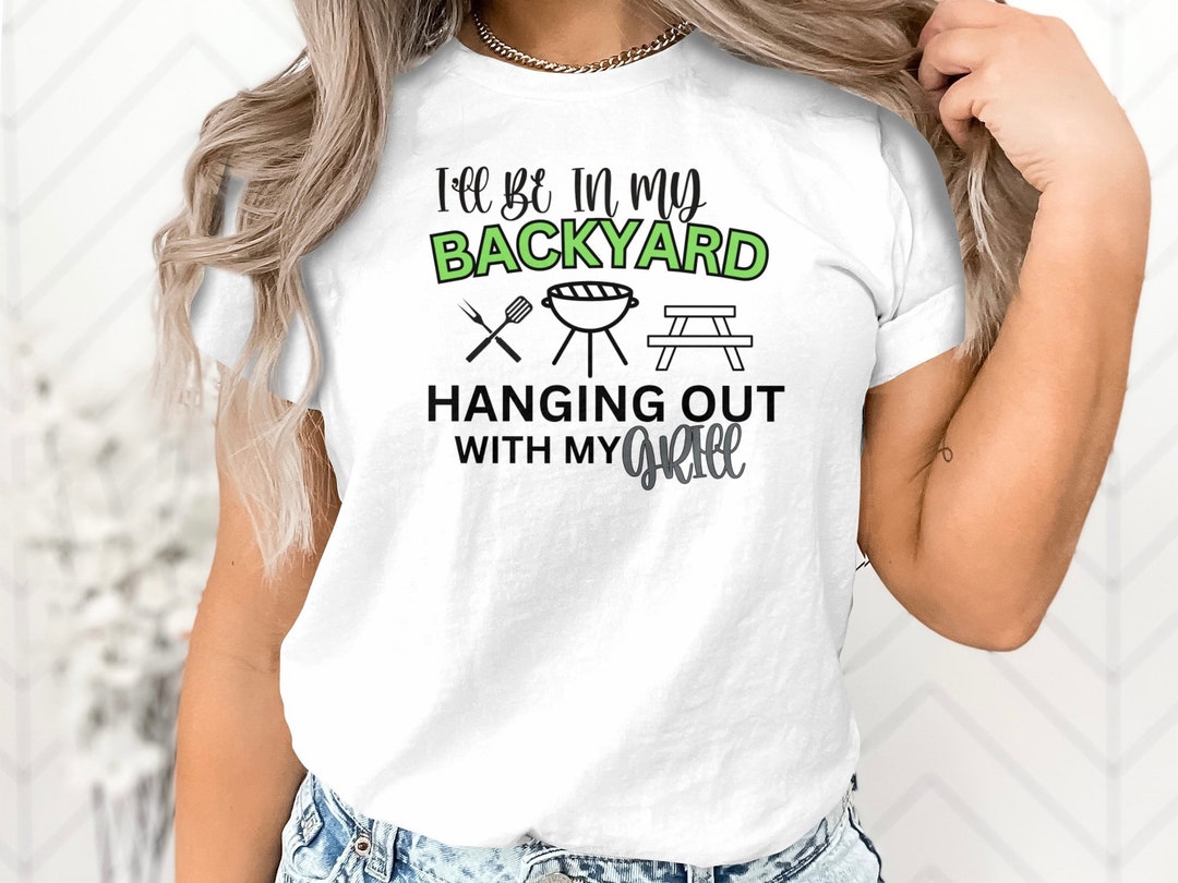 Backyard BBQ Grill Master T-shirt, Sweatshirt, and Tank Top: Outdoor ...