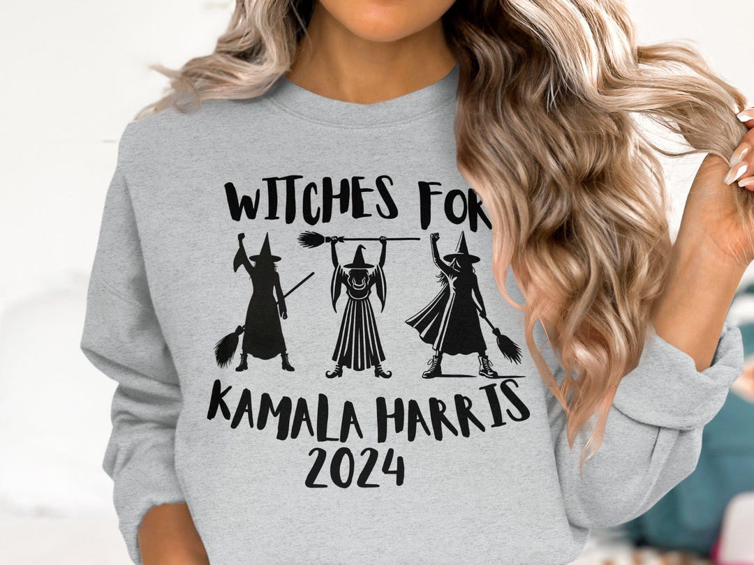 Witches for Kamala Harris 2024 T-shirt, Witchy Political Shirt ...