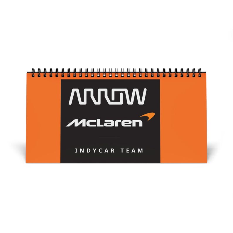 Mclaren Indycar 2025 Desk Calendar - Racing Fan Gift, Formula 1 ...