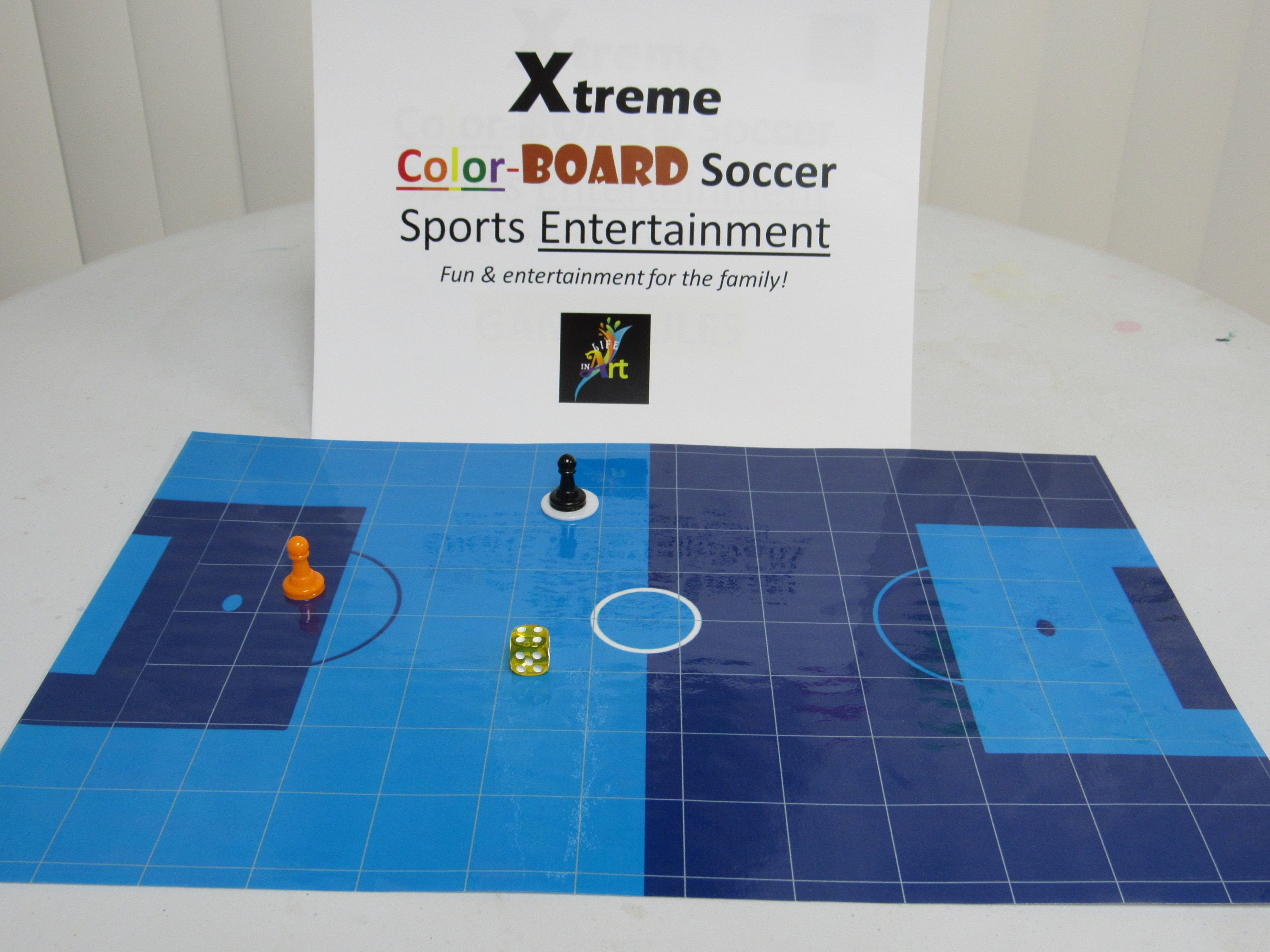 Soccer Board Game Soccer Sports Board Game Family Board Game Board Game ...