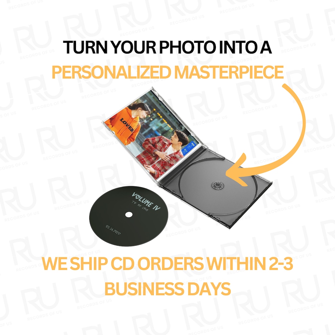 Custom CD Mixtape Jewel Case - Personalize Photos and 70 Mins Songs ...