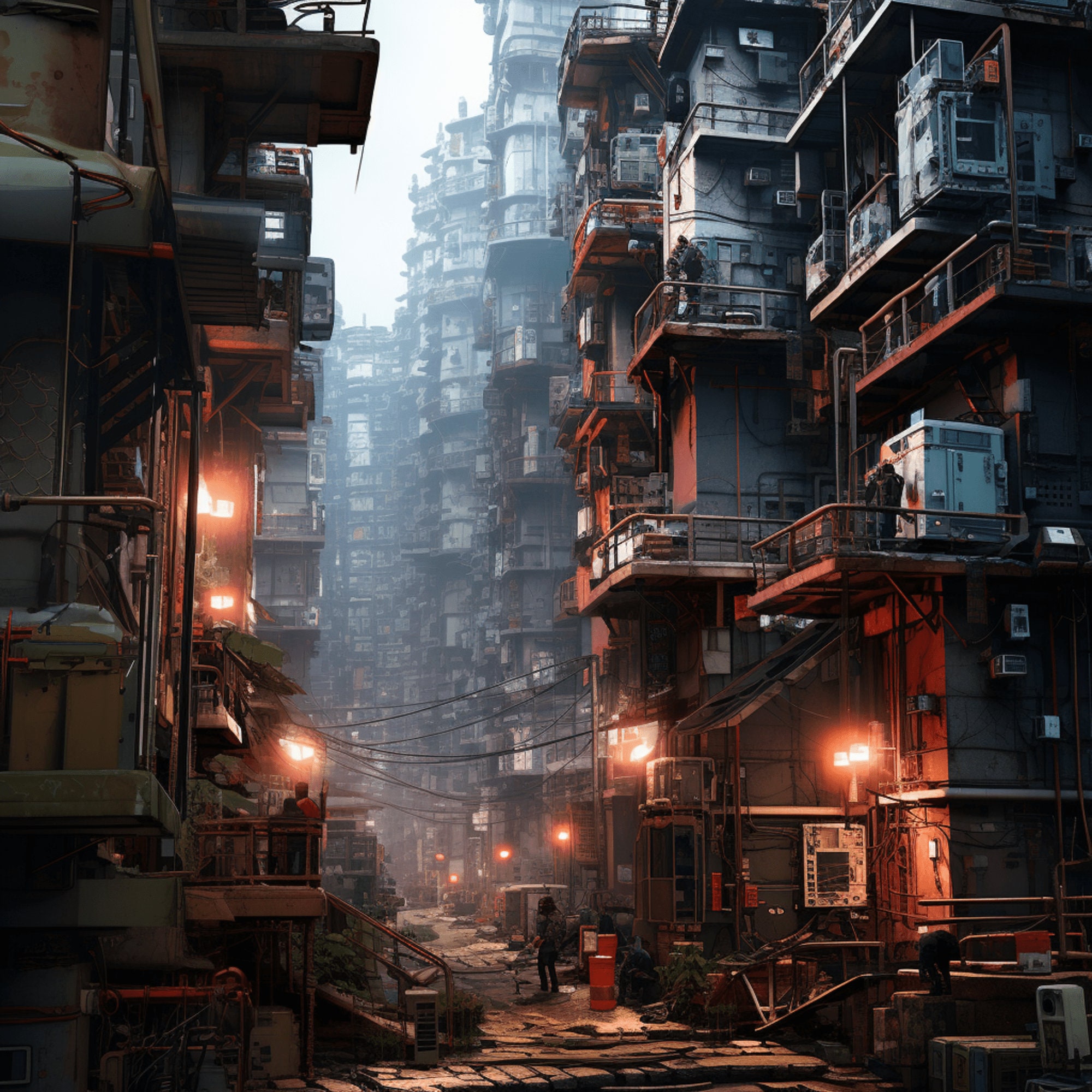 11+ Cyberpunk City Chronicles: Tales From the Neon Abyss - Etsy