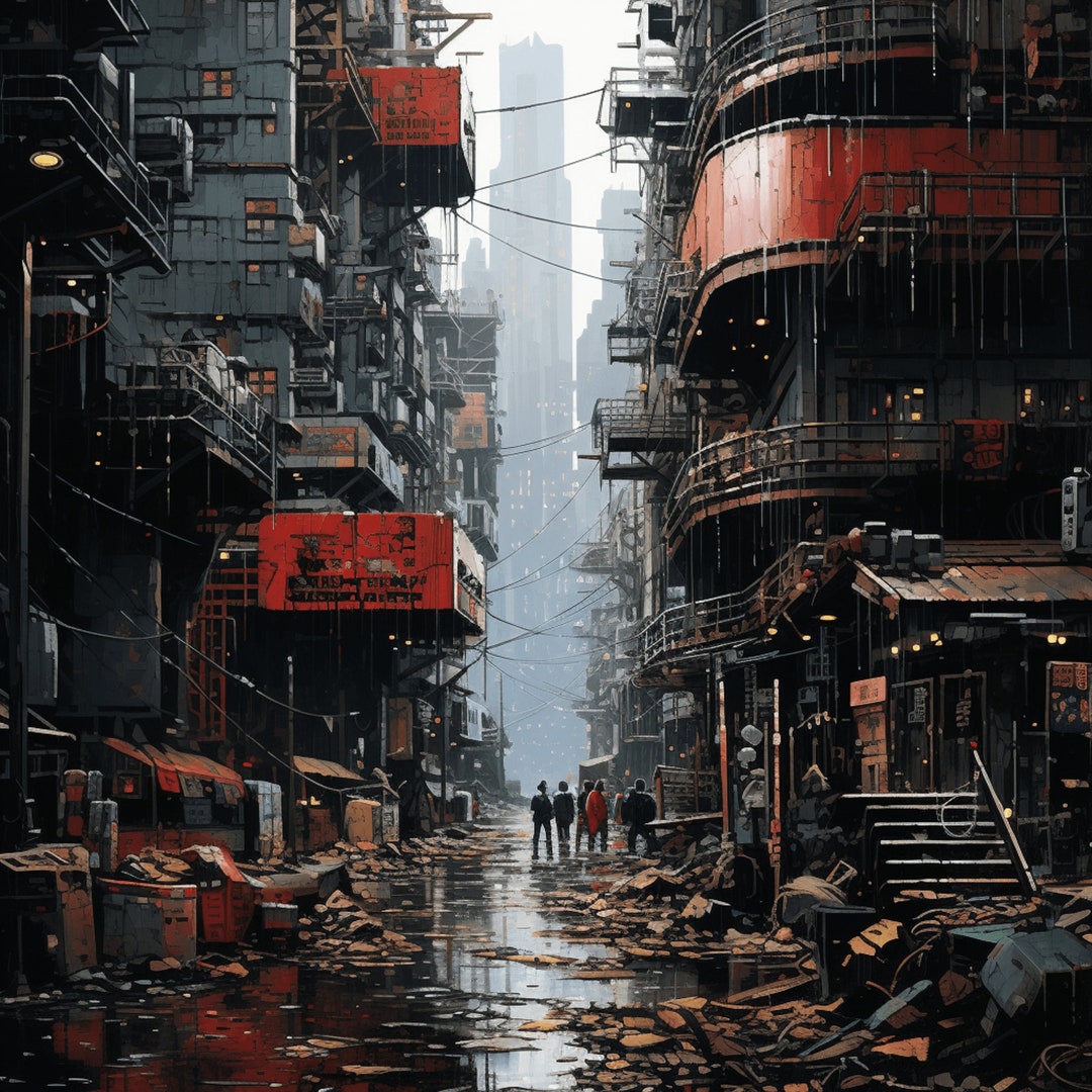 11+ Cyberpunk City Chronicles: Tales From the Neon Abyss - Etsy