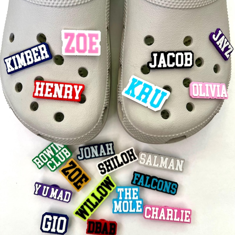 Croc Charms 3d Prints - Etsy