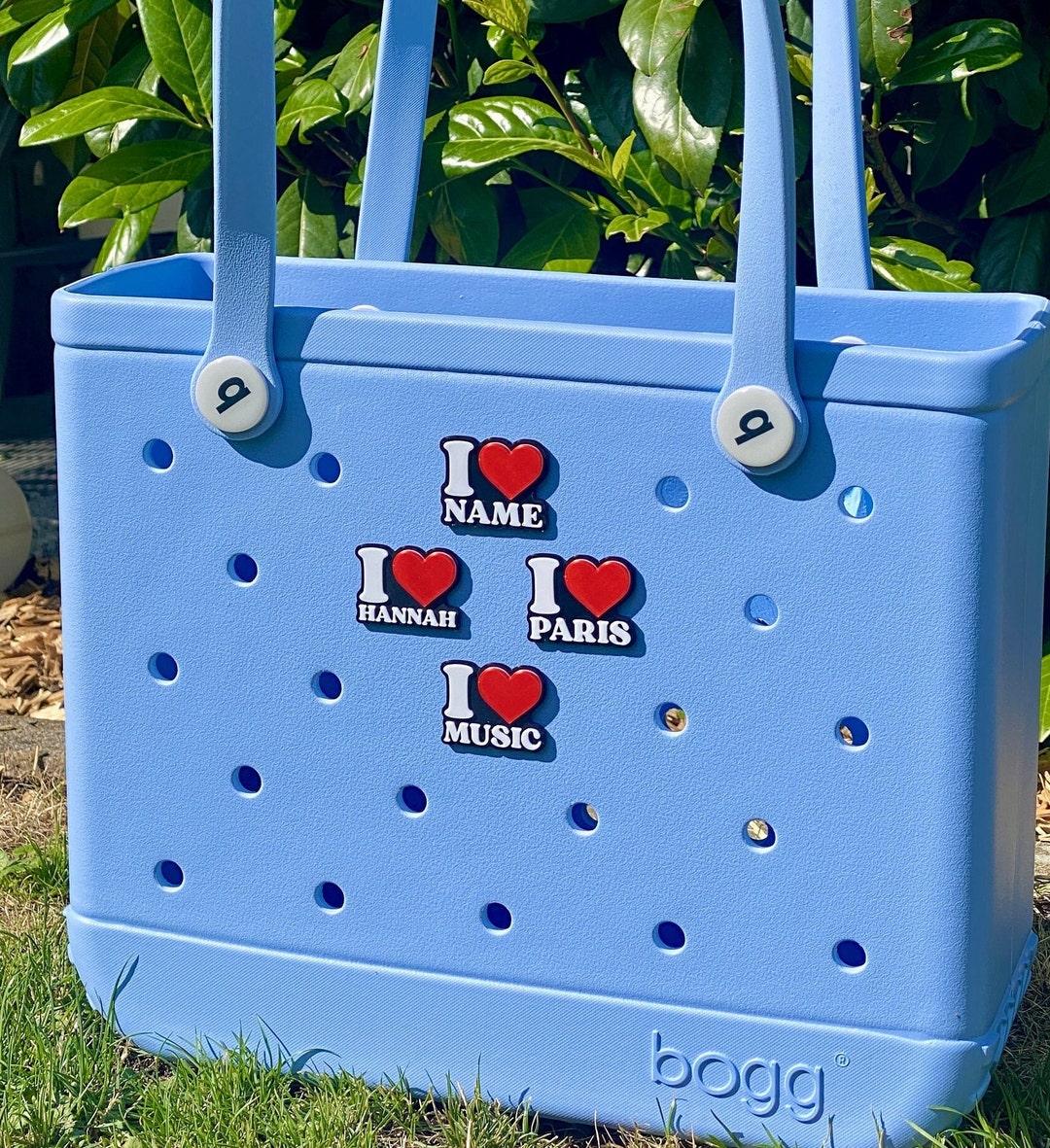 Custom I Heart Charm for Bogg Bags - Etsy
