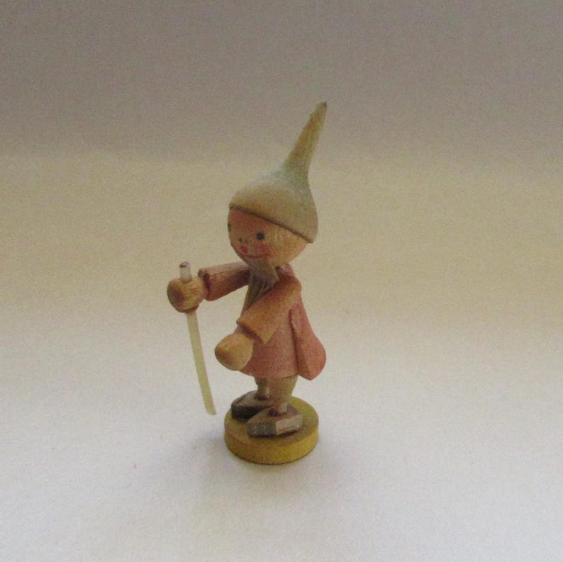 Uncommon Vintage East Germany Wendt and Kuhn Wood Elf Gnome Wooden ...