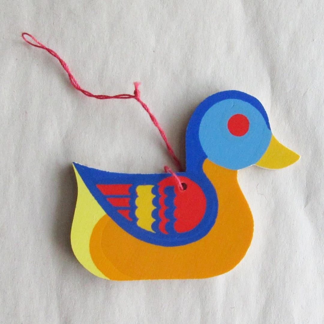 Vintage Erzgebirge Germany Wood Bird Flat Fretwork Wooden Ornament ...