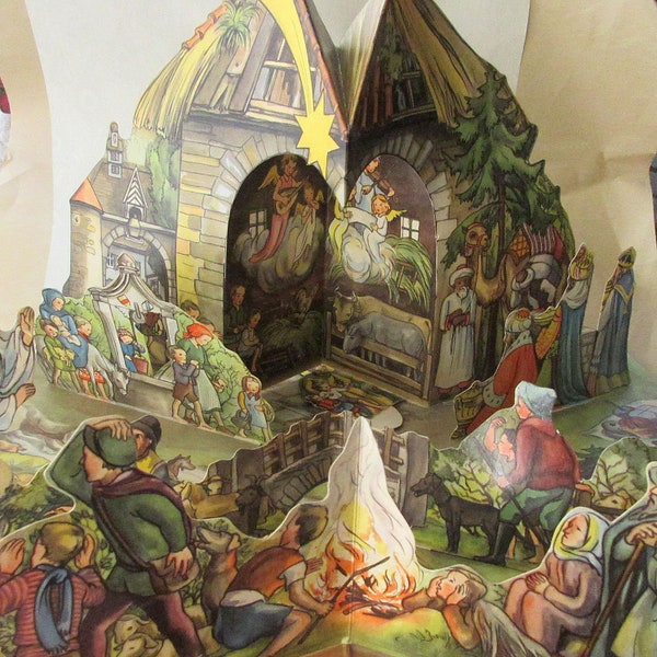 Vintage Nativity - Etsy