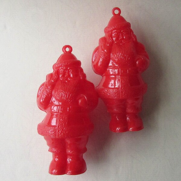 Plastic Santa - Etsy
