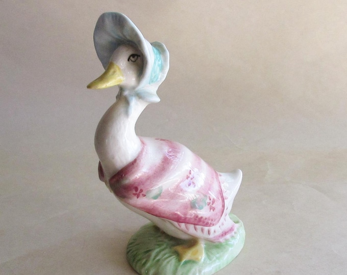 Vintage England Beatrix Potter Royal Albert 1989 Jemima Puddleduck ...
