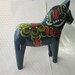 Vintage Large 9-3/4 Sweden Dala Horse Dalahast Dalecarlian Hand Carved ...