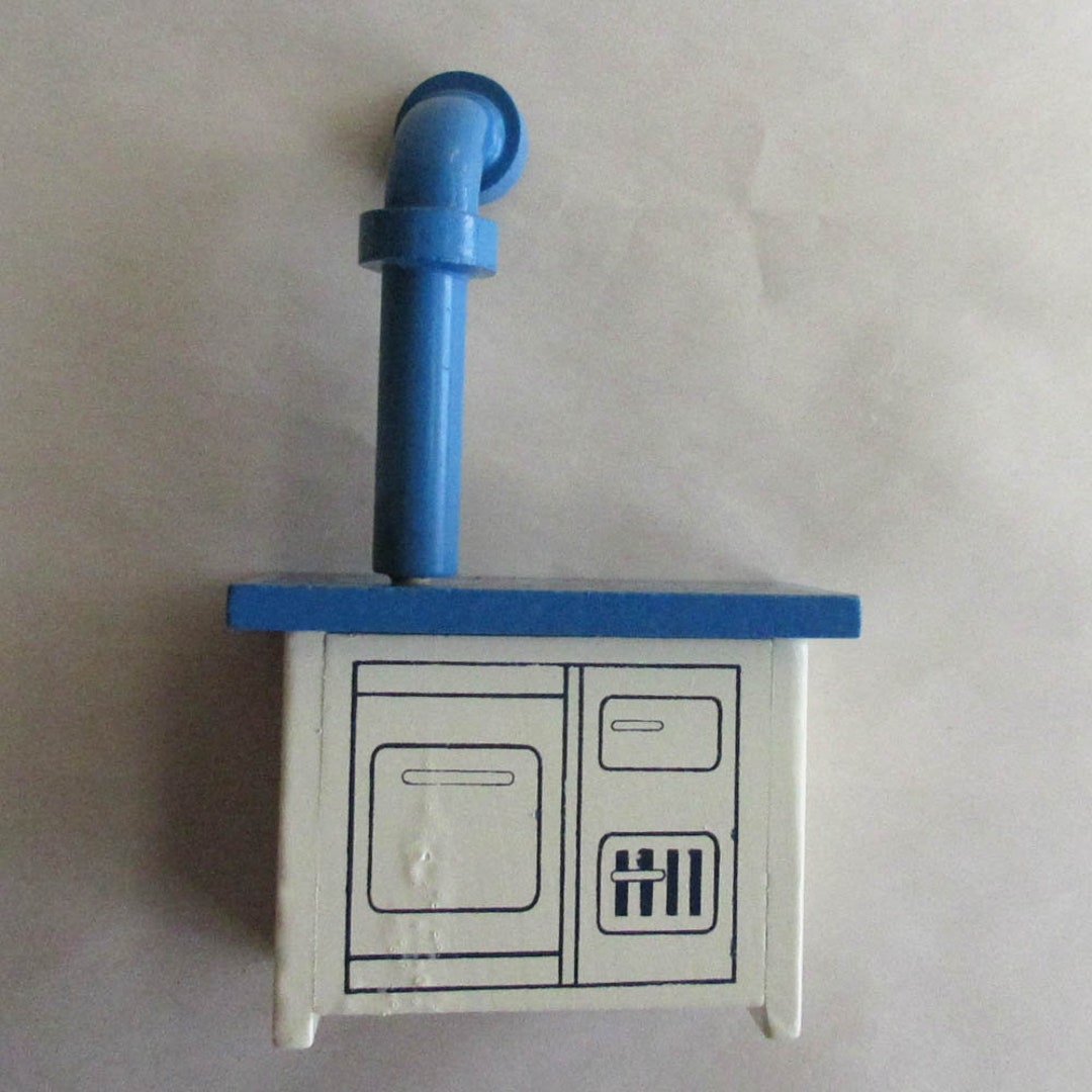 Vintage Sevi Italy Wooden Wood Doll House Furniture Miniature Kitchen Stove - Etsy