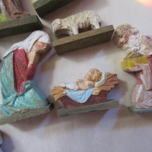 Anri Italy Vintage Nativity Tyrolean Mountains Christmas Holy Family ...
