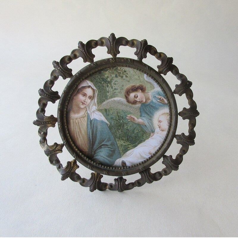 Vintage Metal Frame - Etsy