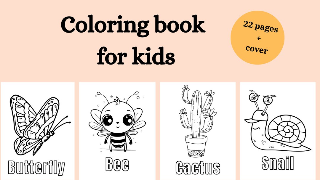 Printable Coloring Fun for Kids: Interactive Coloring Pages Coloring ...