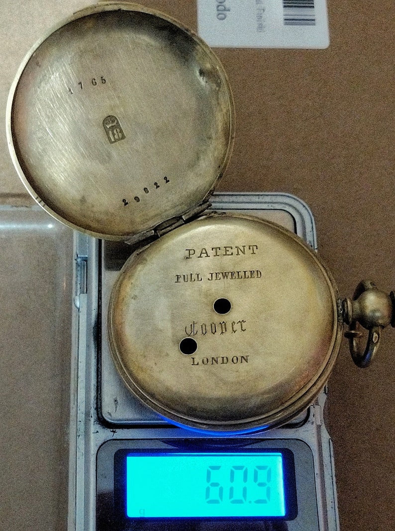 Antique Cooper Pocket Watch Case - Etsy