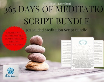 20-30 Minute Guided Meditation Script Bundle Guided Meditation Script ...