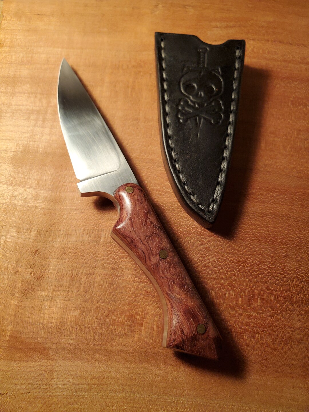SKZ Micro Knife With Bubinga Handle - Etsy