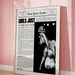 Newspaper Print, 70s Wall Print, Magazine Cover, Newspaper Poster ...