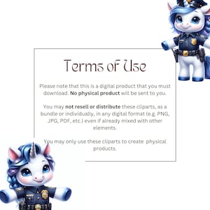 Police UNICORN Clipart PNG 15 Cute Law Enforcement Officer Unicorn Junk ...