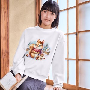 Mama Baby Chipmunk Clipart - Cute Whimsical Christmas Fantasy Art ...