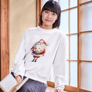 Whimsical SANTA Clipart PNG 15 Cute Santa Claus Christmas Holiday ...