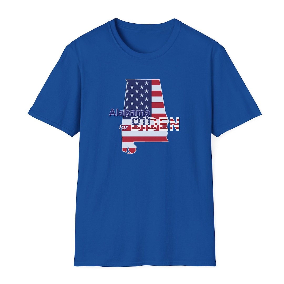 Biden Political T-shirt for Alabama, Unisex Softstyle T-shirt, Front ...