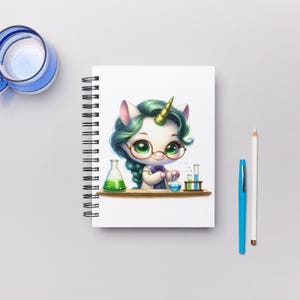 Teacher UNICORN Clipart PNG 15 Cute Science Lab Technician Unicorn Junk ...