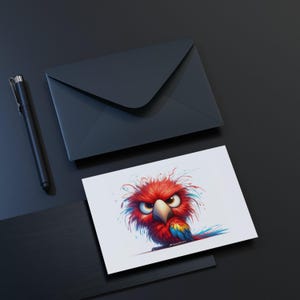 Quirky Angry Macaw Clipart PNG 15 Cute Goofy Macaws Whimsical Clipart ...