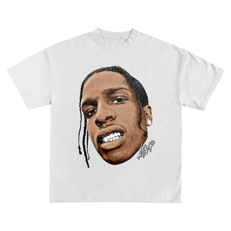 Camiseta vintage ASAP Rocky, Camiseta ASAP Rocky, Camiseta ASAP Rocky ...