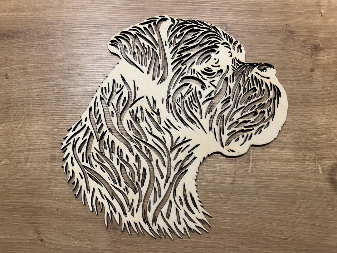 DIG0044 Laser File Wall Mural Dog Cane Corso Wall Murals Dog Laser SVG ...