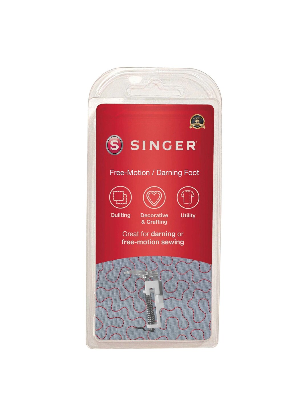 SINGER Free-motion Darning Presser Foot: Sewing & Embroidery Machine - Etsy