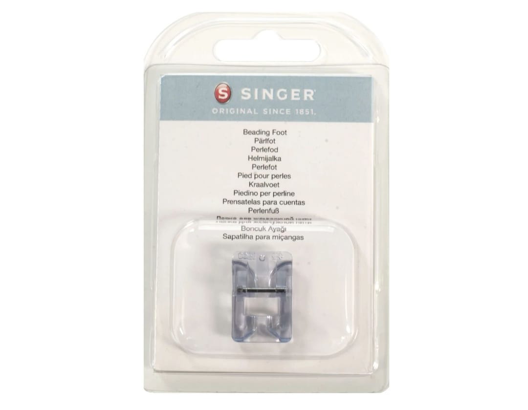 SINGER Sewing Machine Beading Presser Foot - Singer Beading Presser ...