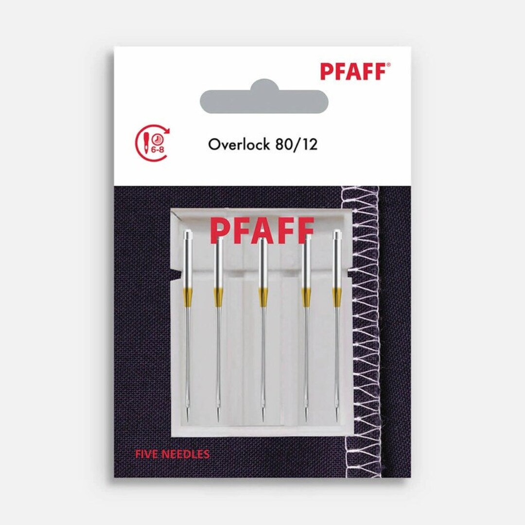 PFAFF Overlock Needles Packet of 5 Size 80/12 - 90/14 - Etsy