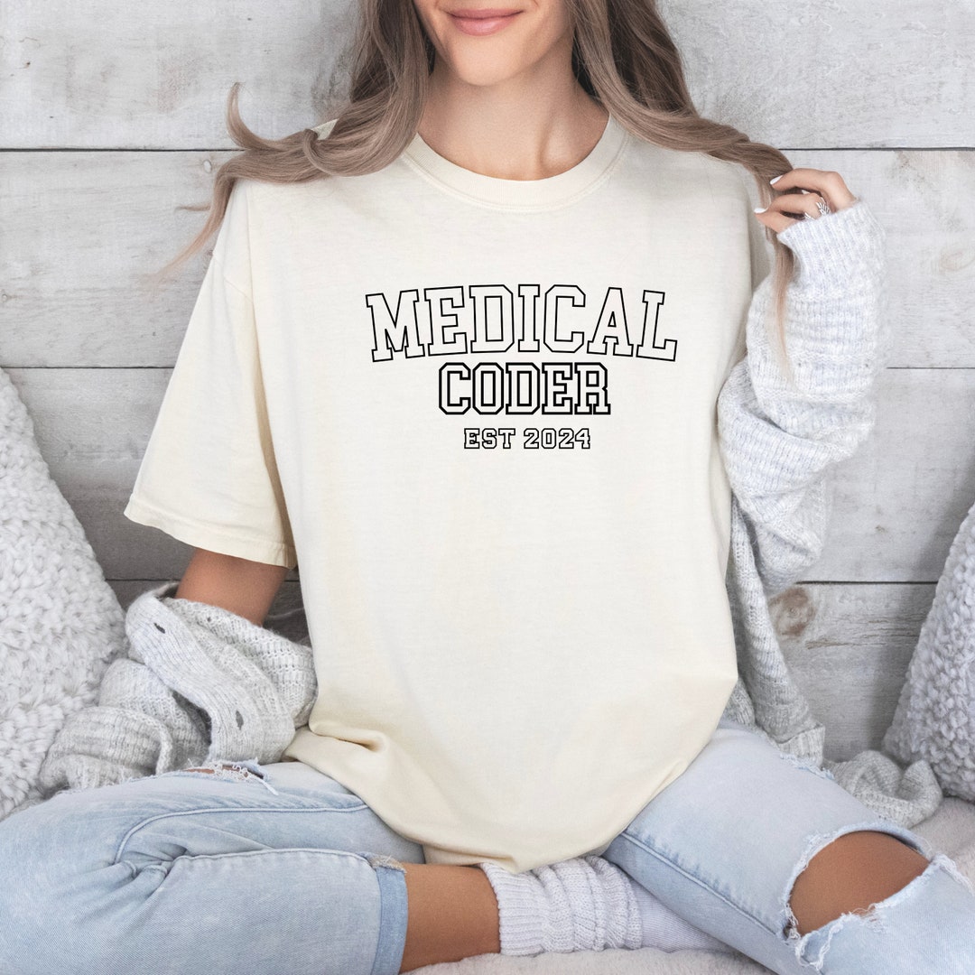 Medical Coder Gift Medical Coder Shirt Funny Medical Coding Shirt Medical Biller Shirt Medical ...