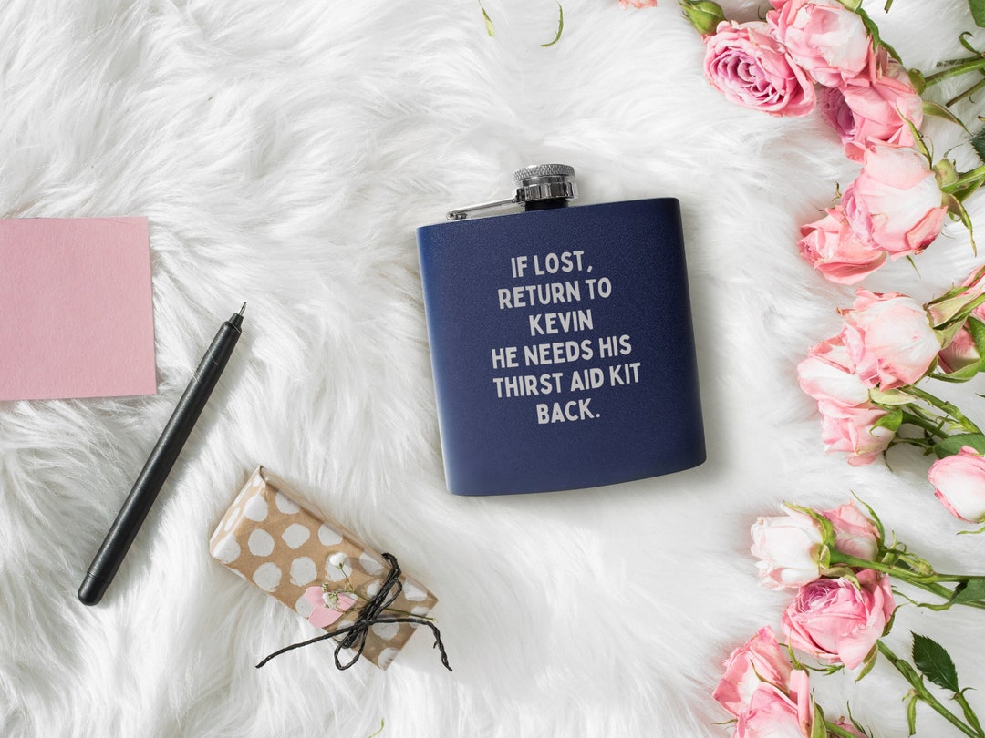 Custom Flask Men Personalized Flask for Men Leather Flask Engraved Mens ...