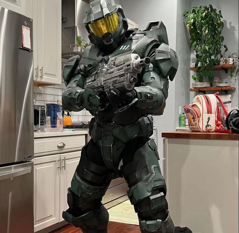 Traje de armadura de Halo: Réplica de accesorios de película de Halo ...