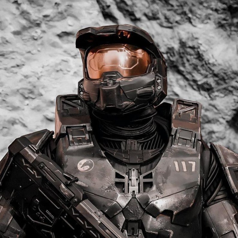 Traje de armadura de Halo: Réplica de accesorios de película de Halo ...