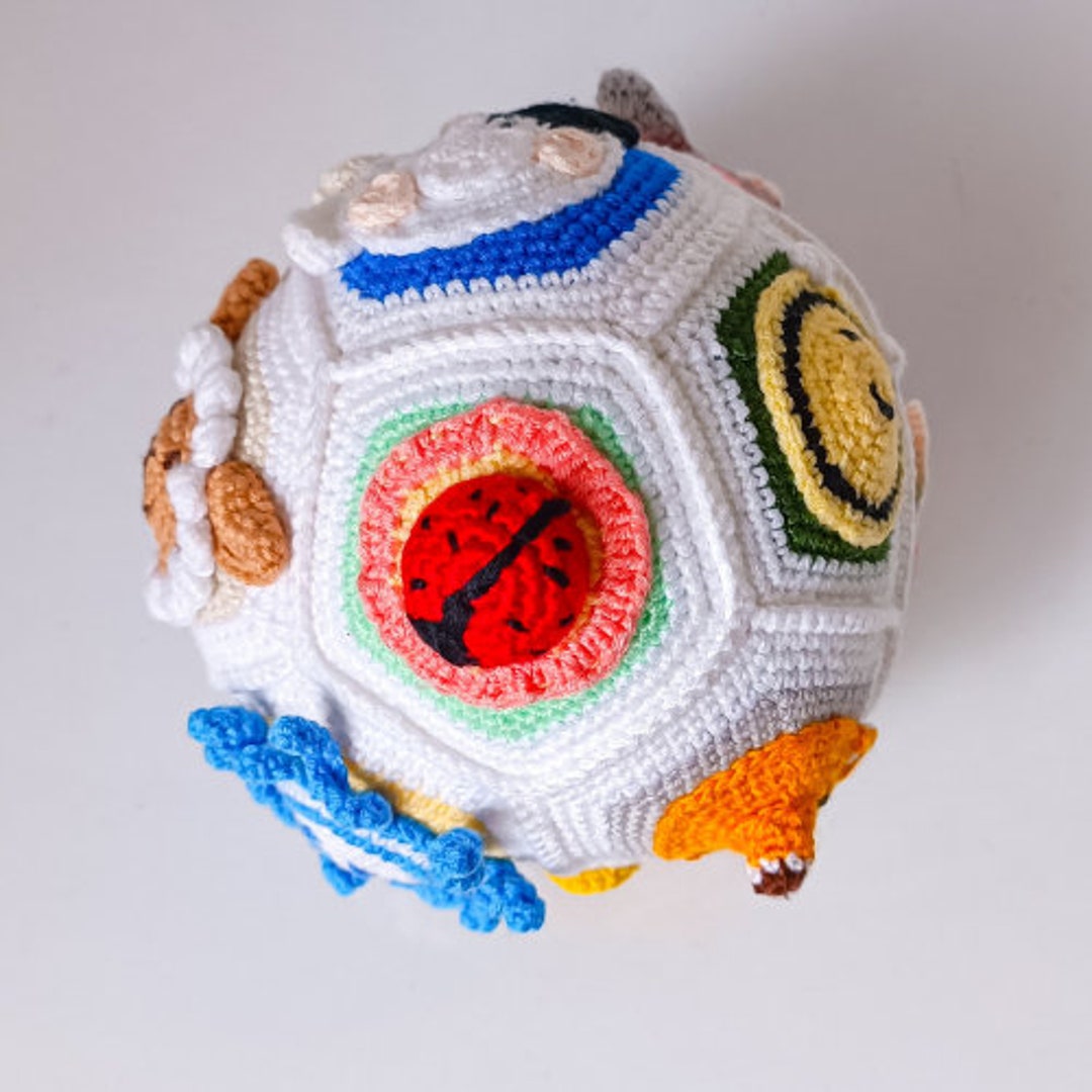 Pdf Pattern: Educational Animal Baby Ball Crochet Pattern Amigurumi ...