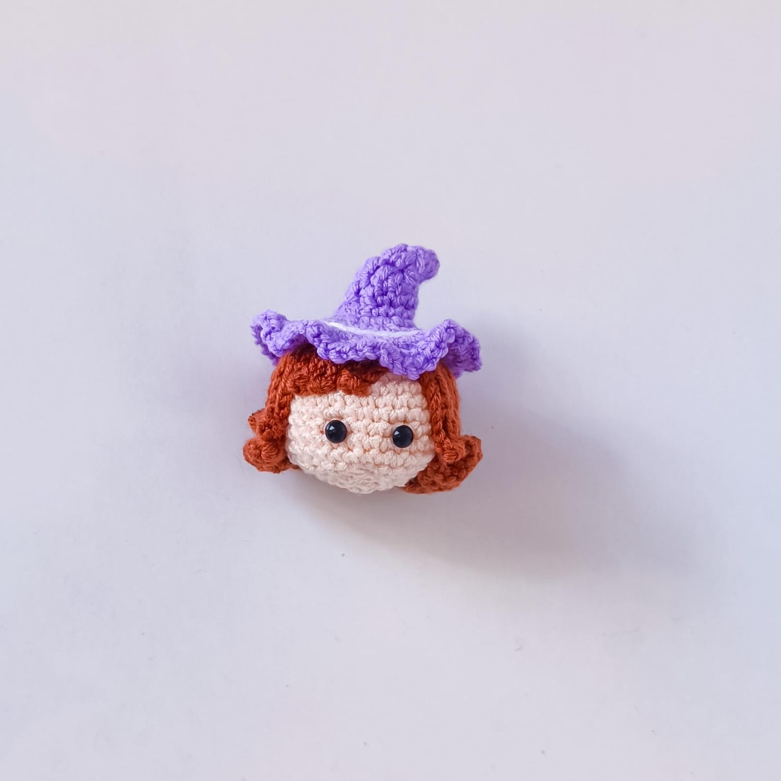 PDF Pattern: Crochet Witch Girl Keychain | Adorable Halloween Amigurumi ...