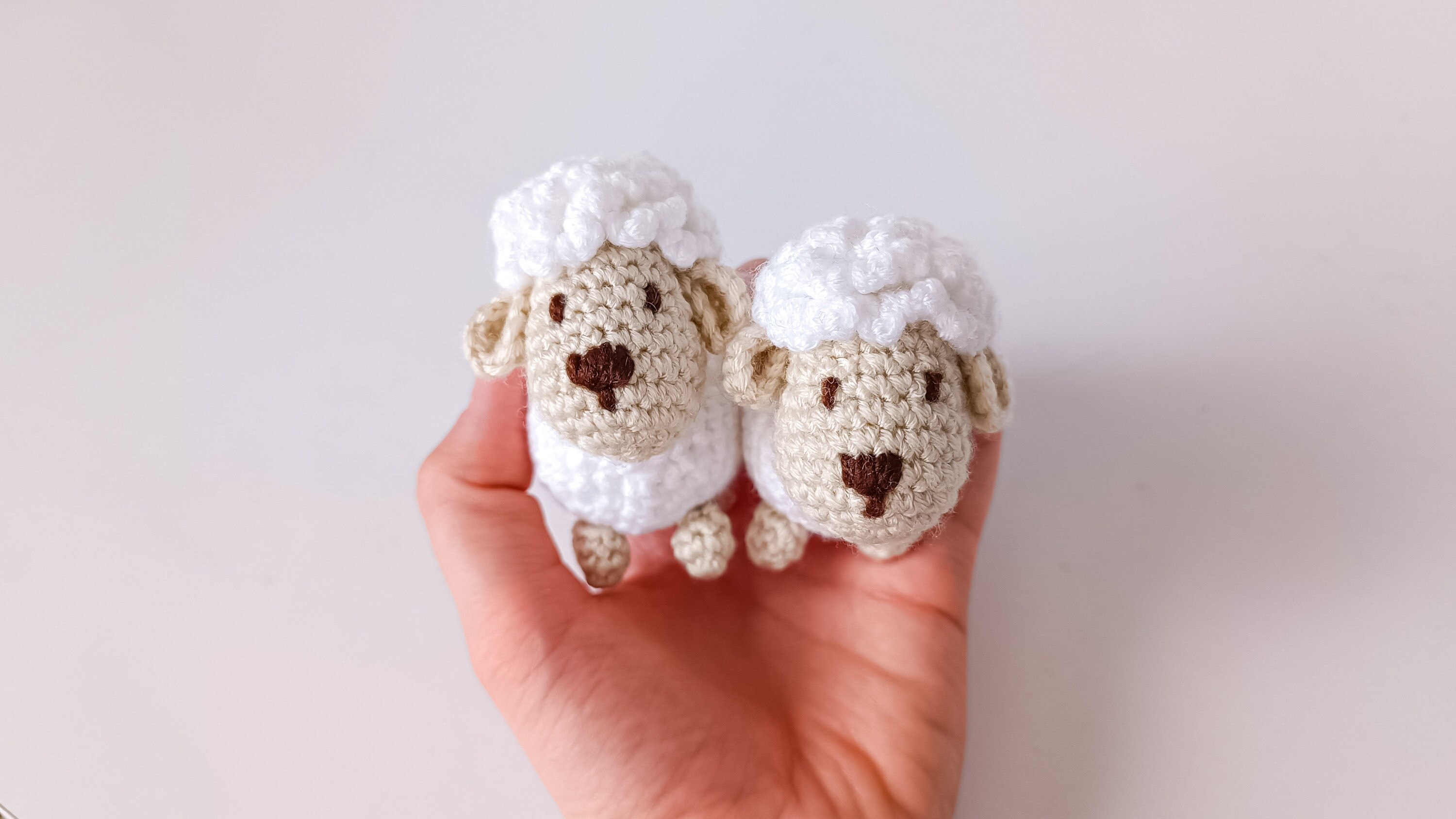 Eng Pdf Easy Crochet Sheep Pdf Pattern Amigurumi Sheep Pattern Crochet ...