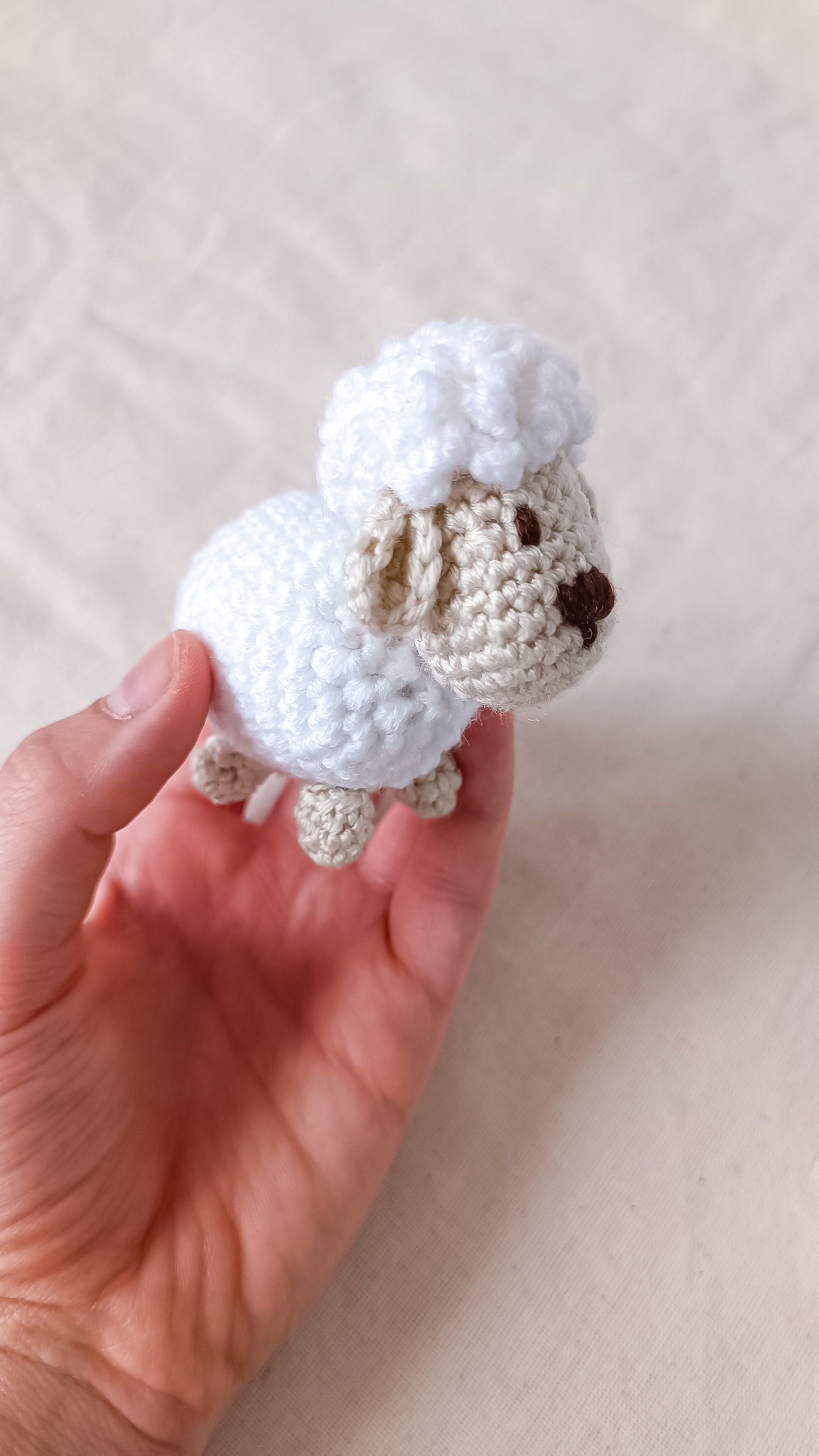 Eng Pdf Easy Crochet Sheep Pdf Pattern Amigurumi Sheep Pattern Crochet ...