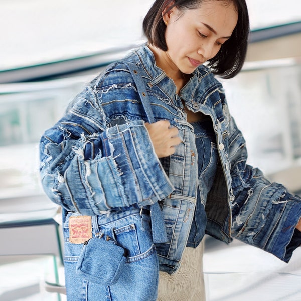 Reworked Denim - Etsy