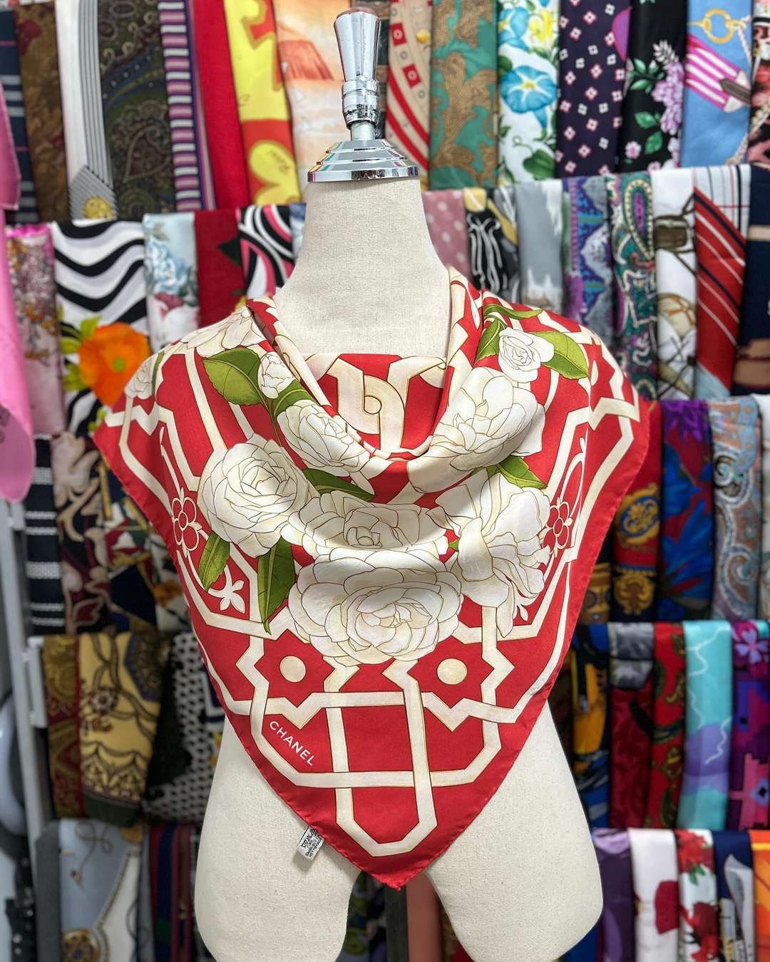 Scarf Vintage Gucci / Silk 100% Made in ITALY / Silk Scarf Gucci / Silk ...