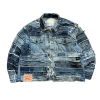 Upcycled Denim Jacket - Etsy