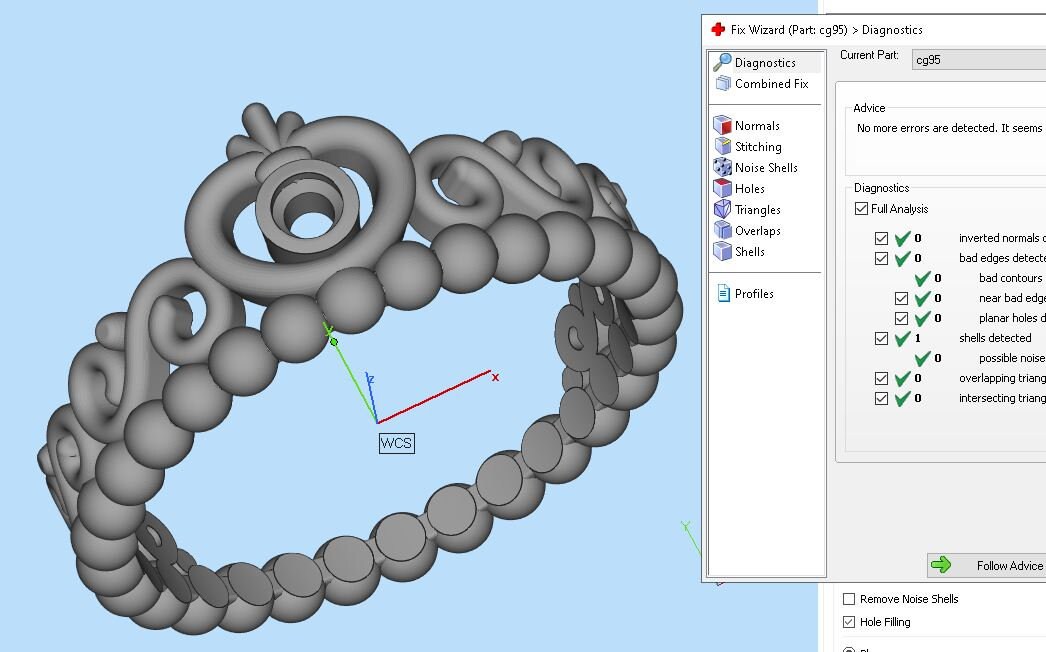 STL 3D Model, Jewelry CAD File for 3D Printing,cnc,crown Ring,3d ...