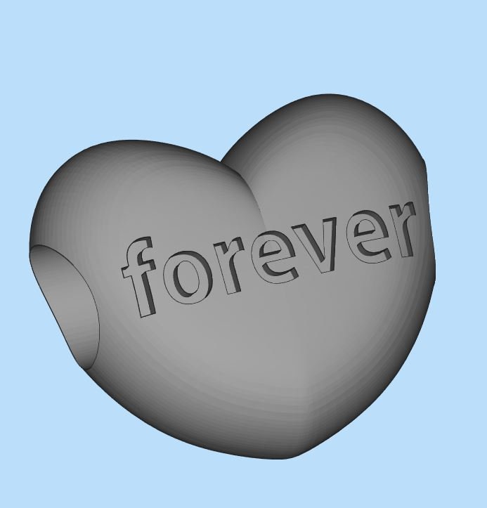 Heart STL 3D Model/ Jewelry CAD File for 3D Printing/3d Pendant / 3D ...