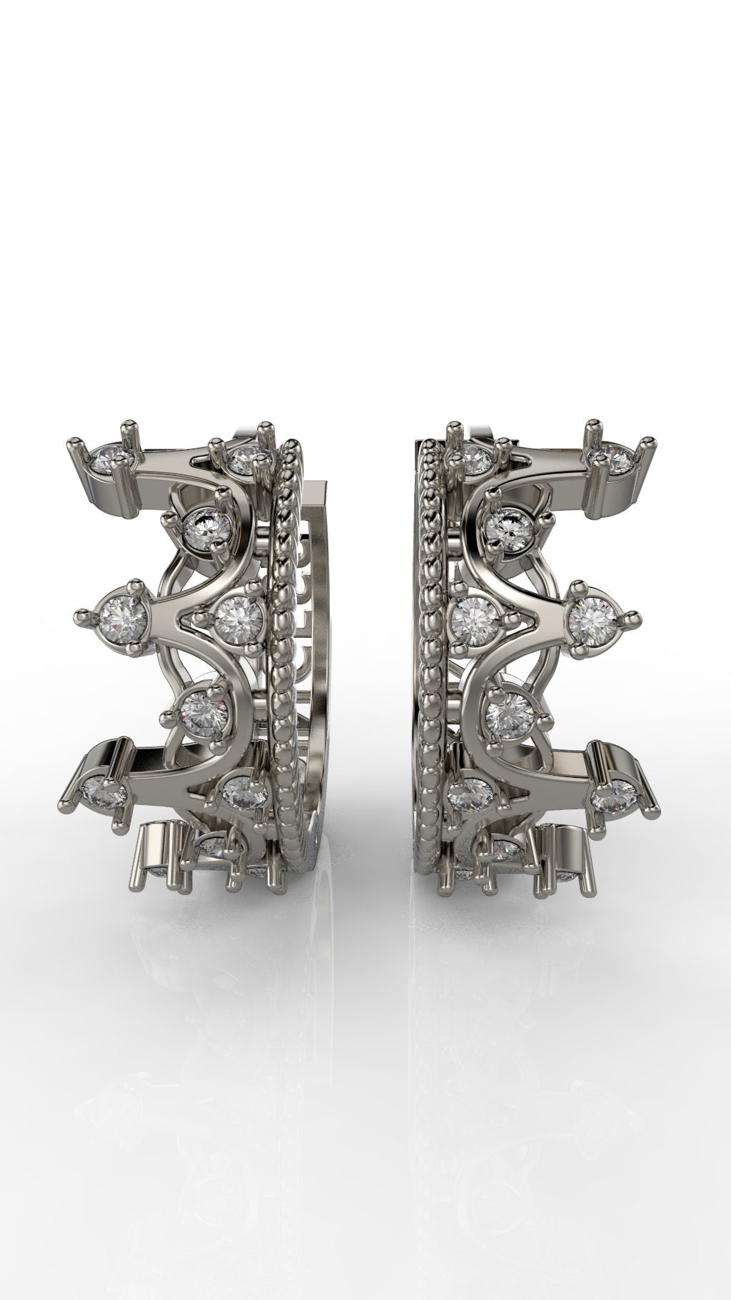 STL 3D Model, Jewelry CAD File for 3D Printing,cnc,earring 3d Jewelry ...