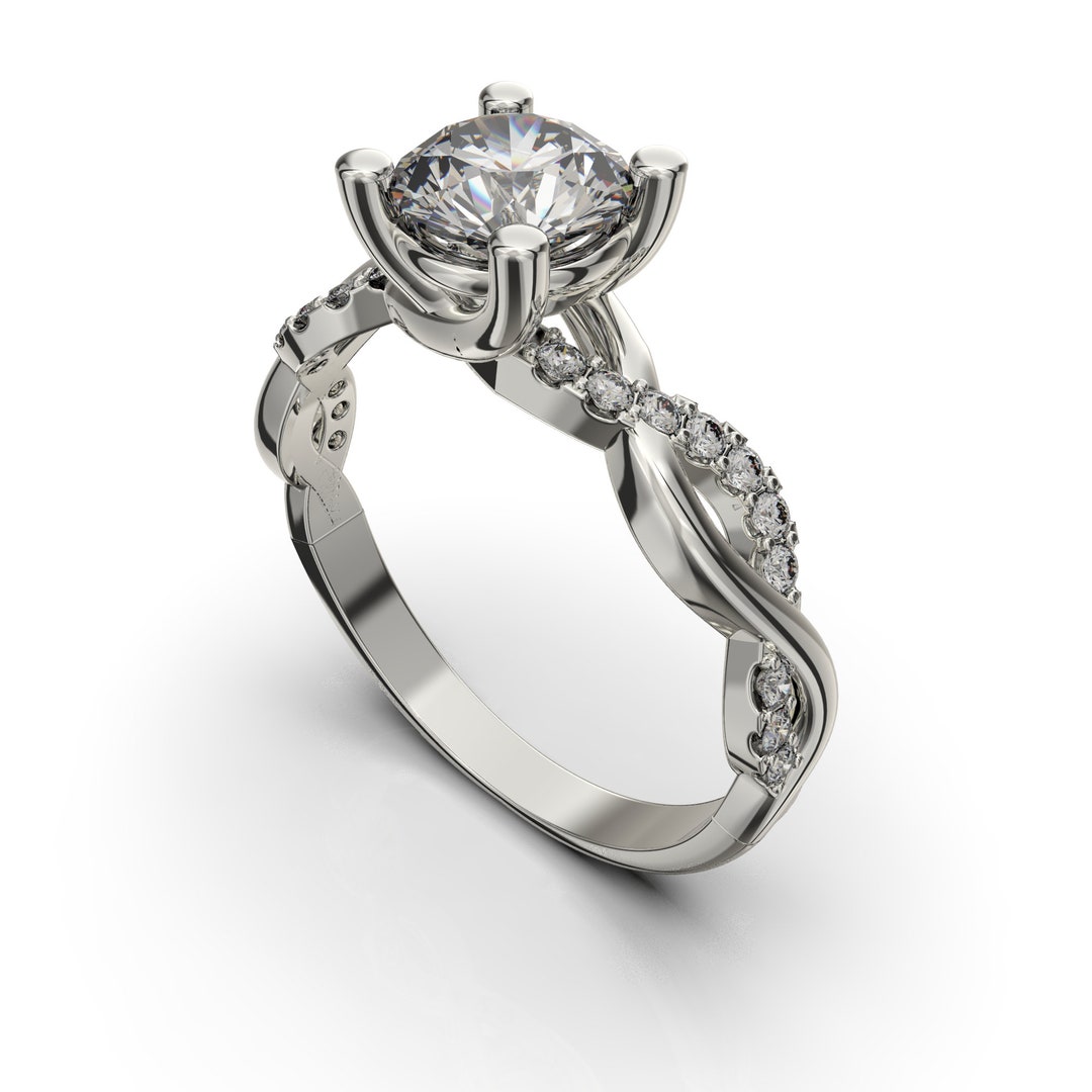 3D Model, Jewelry for 3D Printing,engagement SOL Ring Stl,3d Jewelry ...